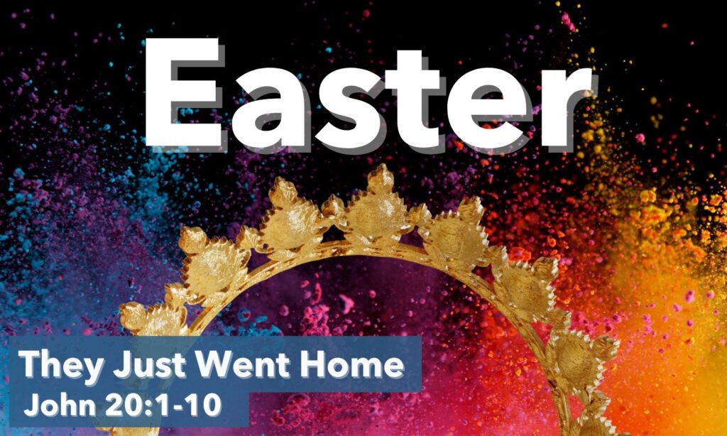 They Just Went Home - Easter 2024 | John 20:1-10 | Chapel Hill Church ...